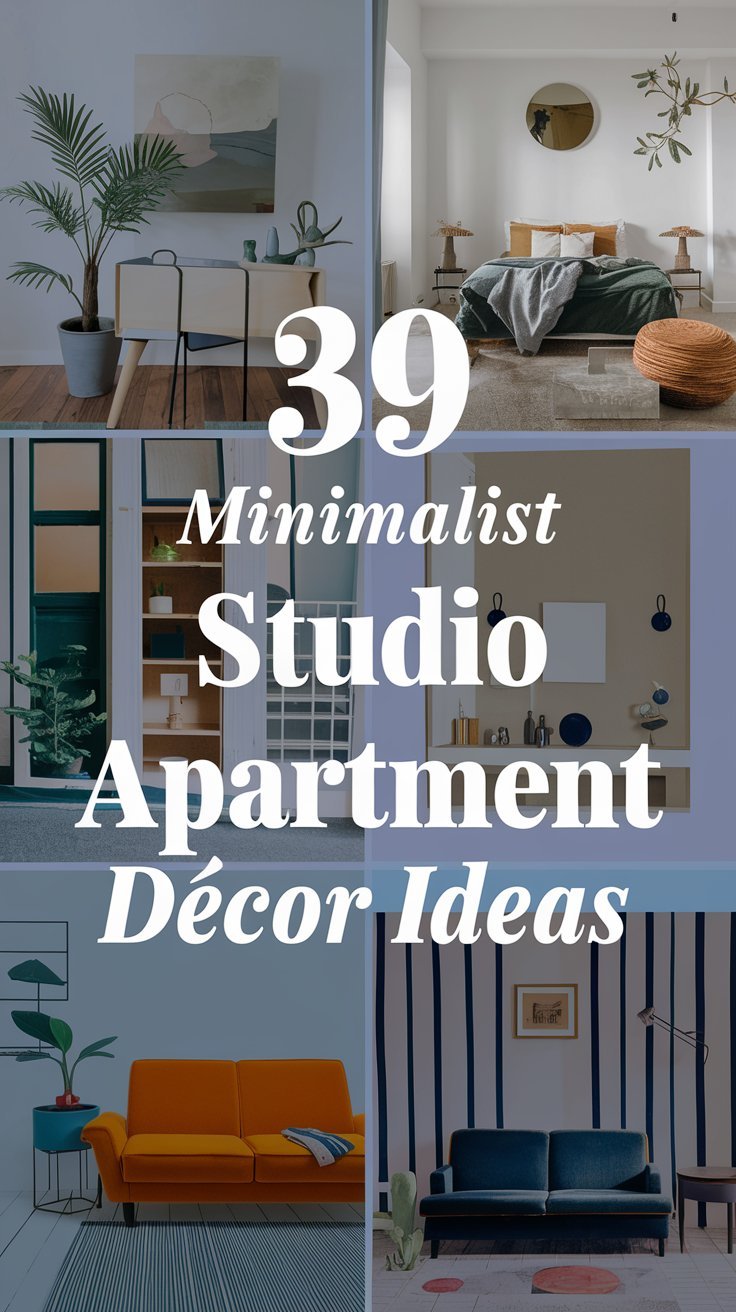 39 Minimalist Studio Apartment Décor Ideas to Incorporate in Small ...