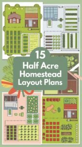 15 Half Acre Homestead Layout Plans: Maximizing Your Space - Civil Stuff