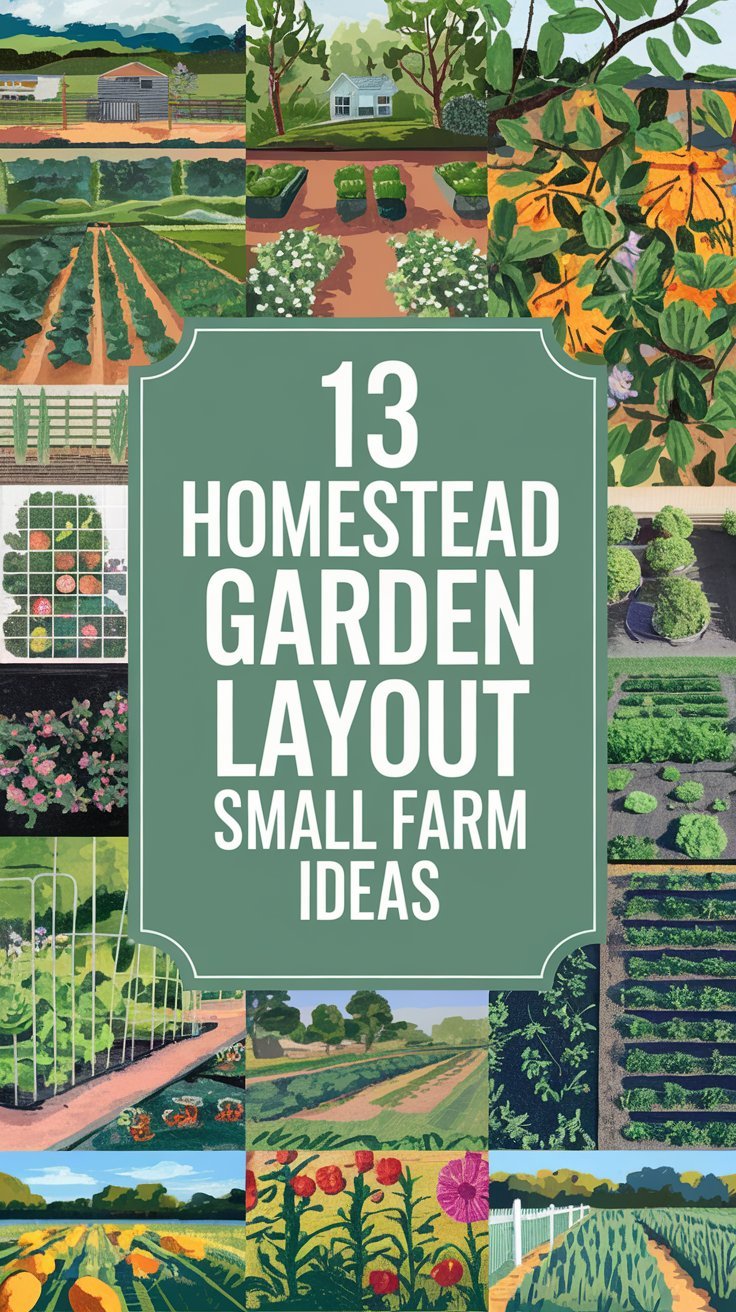 13 Homestead Garden Layout Small Farm Ideas - Civil Stuff