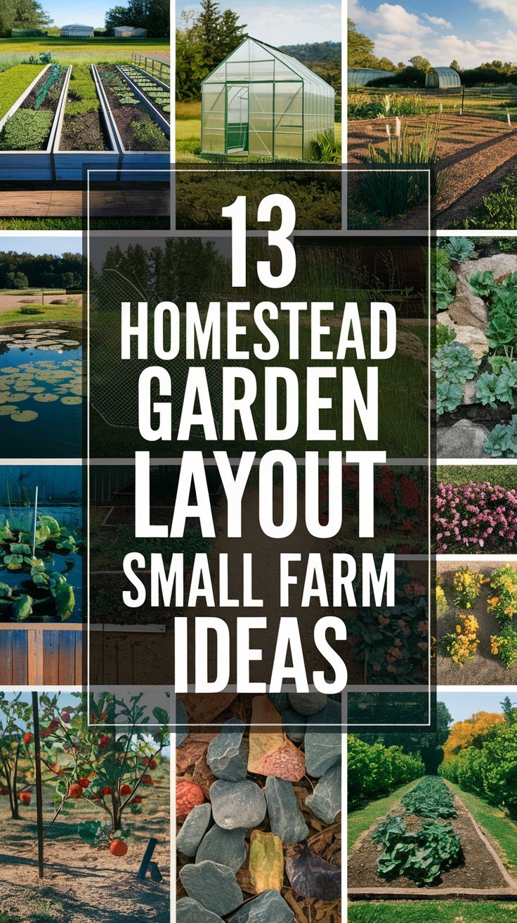 13 Homestead Garden Layout Small Farm Ideas - Civil Stuff