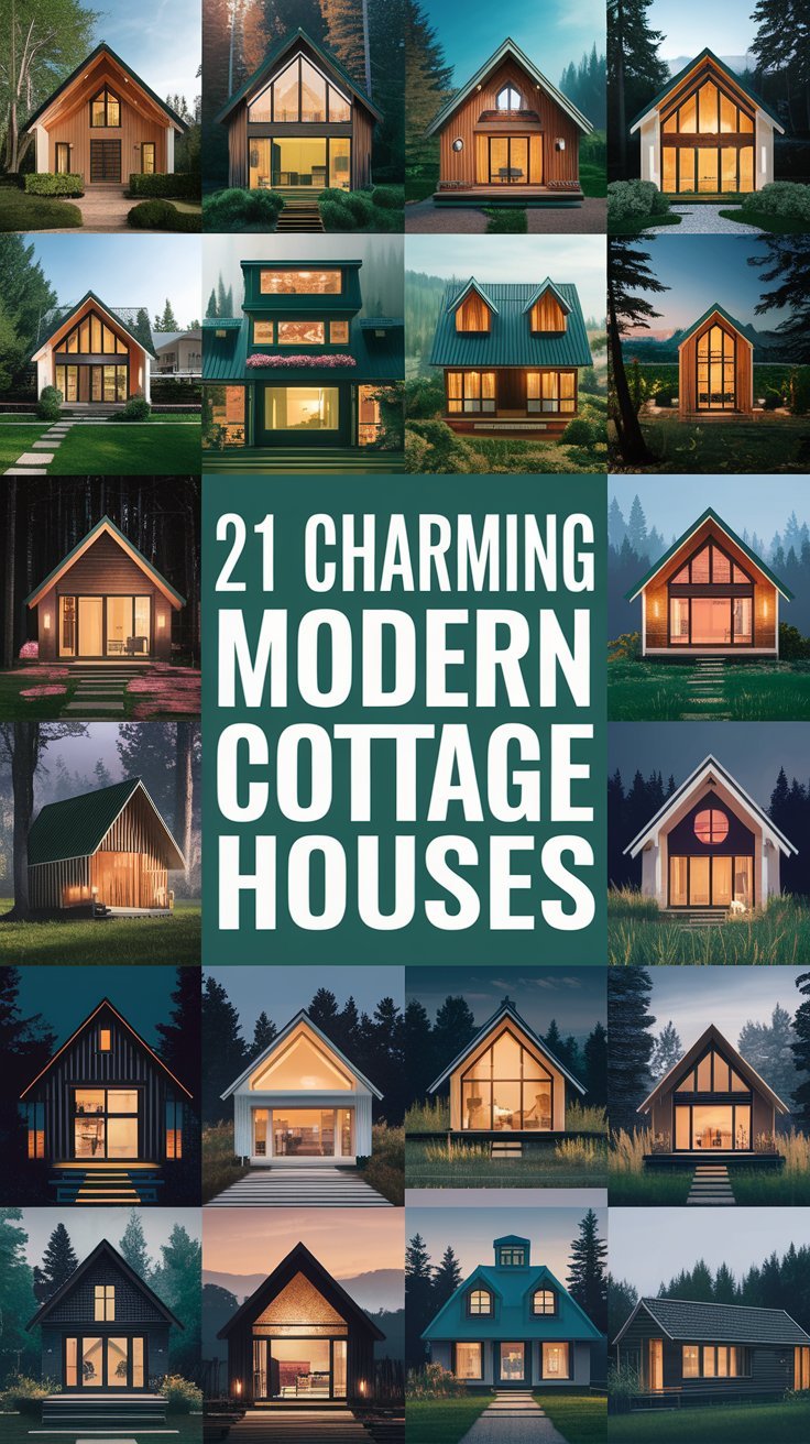 21 Charming Modern Cottage Houses You Have to See - Civil Stuff