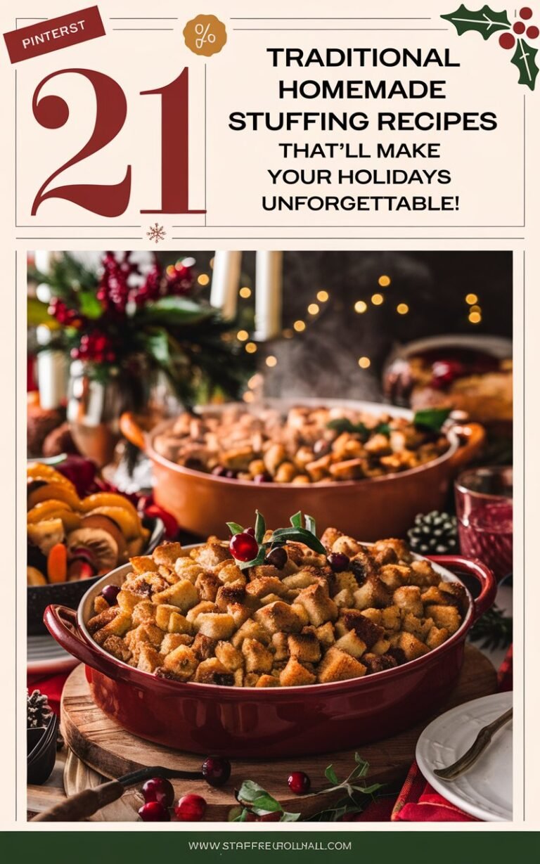 21 Traditional Homemade Stuffing Recipes That'll Make Your Holidays ...