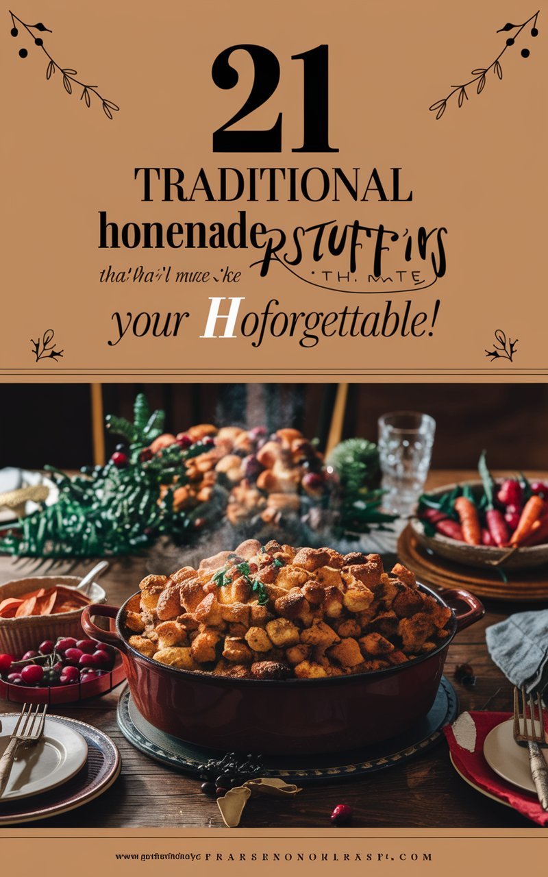 21 Traditional Homemade Stuffing Recipes That'll Make Your Holidays ...