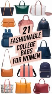 21 Fashionable College Bags for Women That Are as Practical as They Are ...