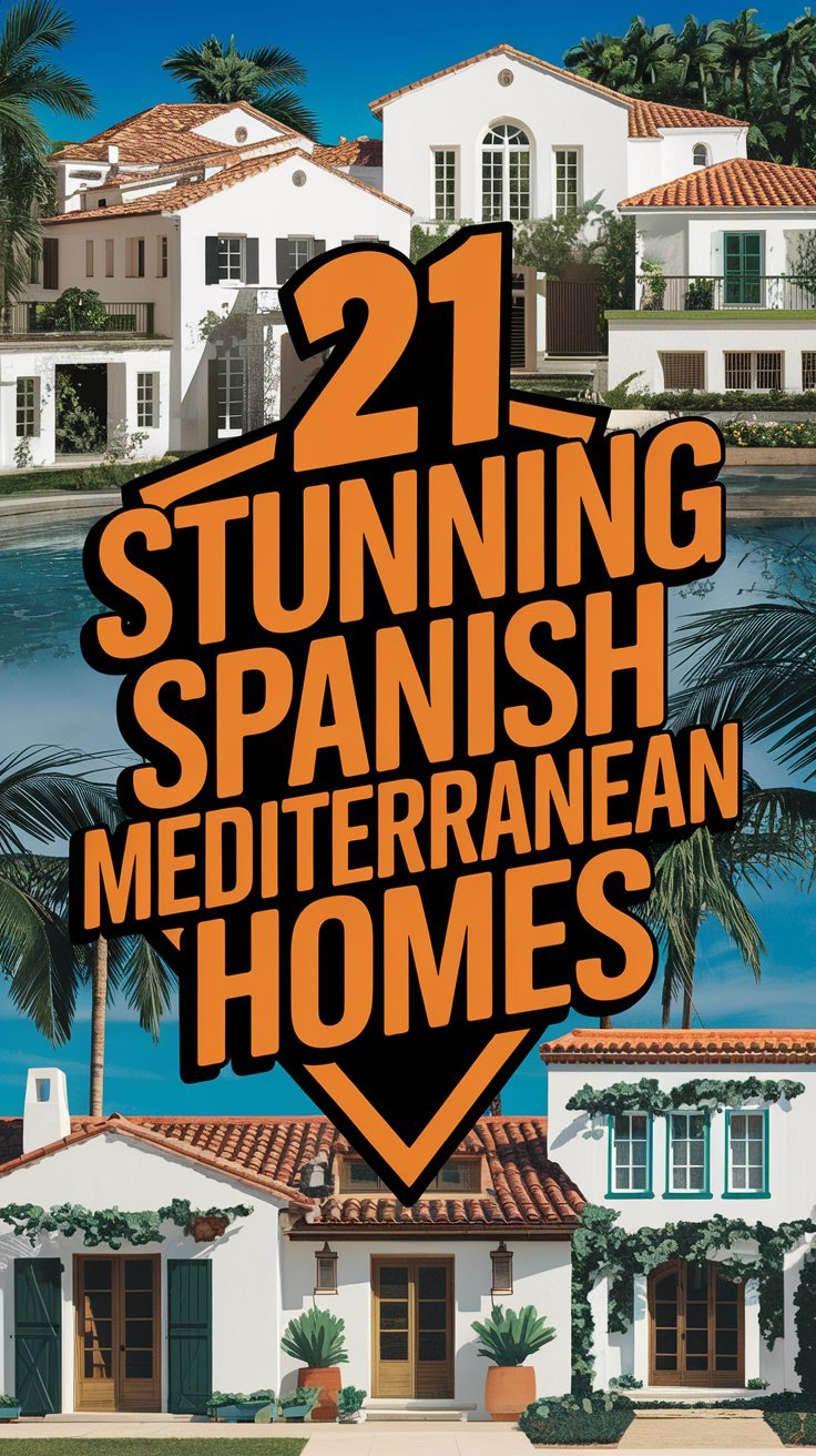 21 Stunning Spanish Mediterranean Homes That Will Make You Want to Move ...