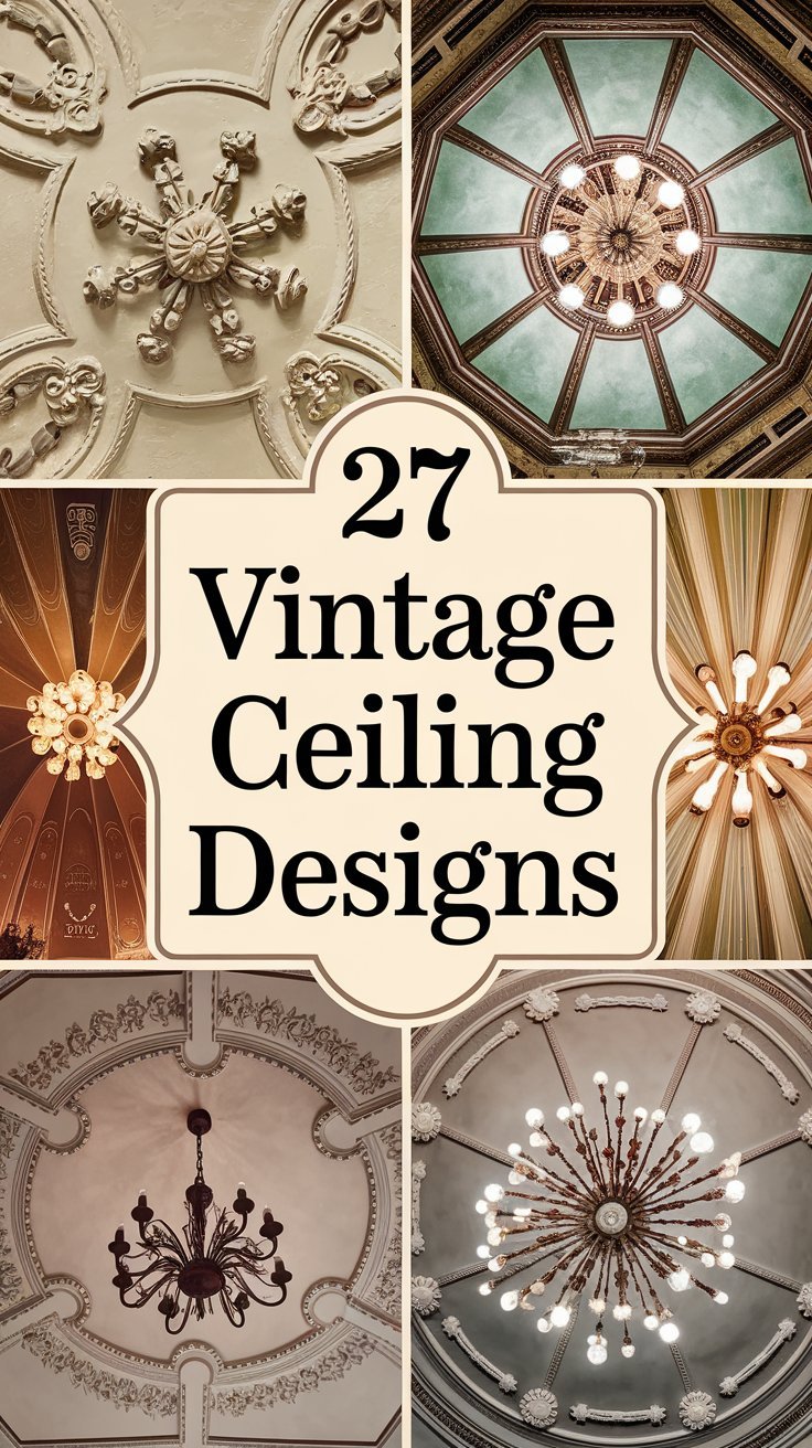 27 Vintage Ceiling Designs That Will Make Your Home Feel Like a ...