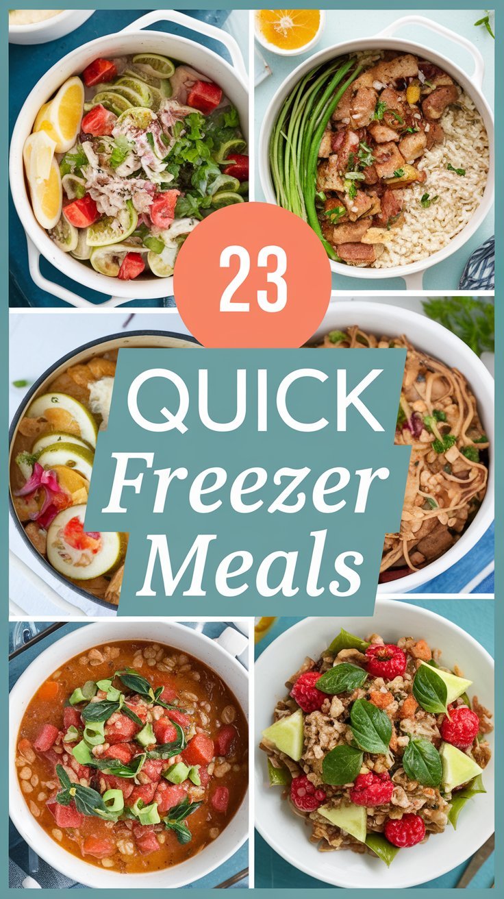 23 Quick Freezer Meals for Those Crazy Busy Nights - Civil Stuff