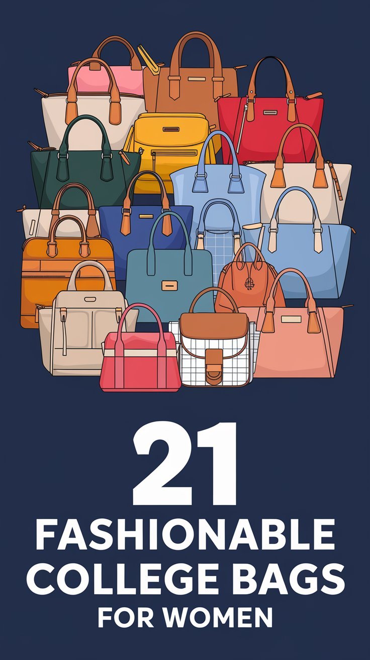21 Fashionable College Bags for Women That Are as Practical as They Are ...