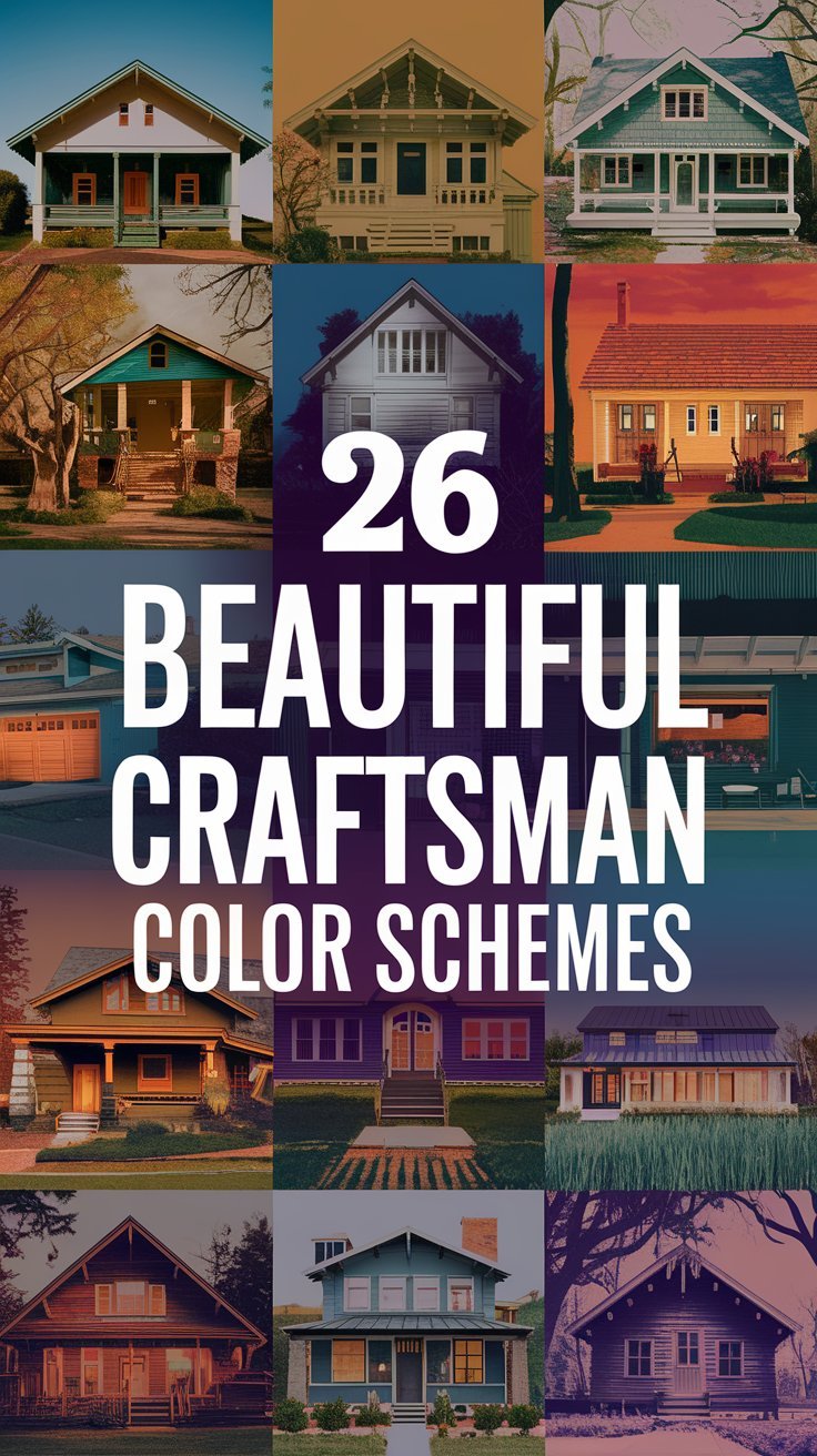 26 Beautiful Craftsman Color Schemes That Will Inspire Your Next Home ...