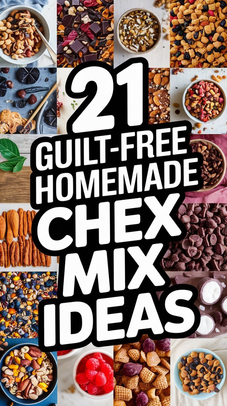 21 Guilt-Free Homemade Chex Mix Ideas That Are Actually Healthy - Civil ...