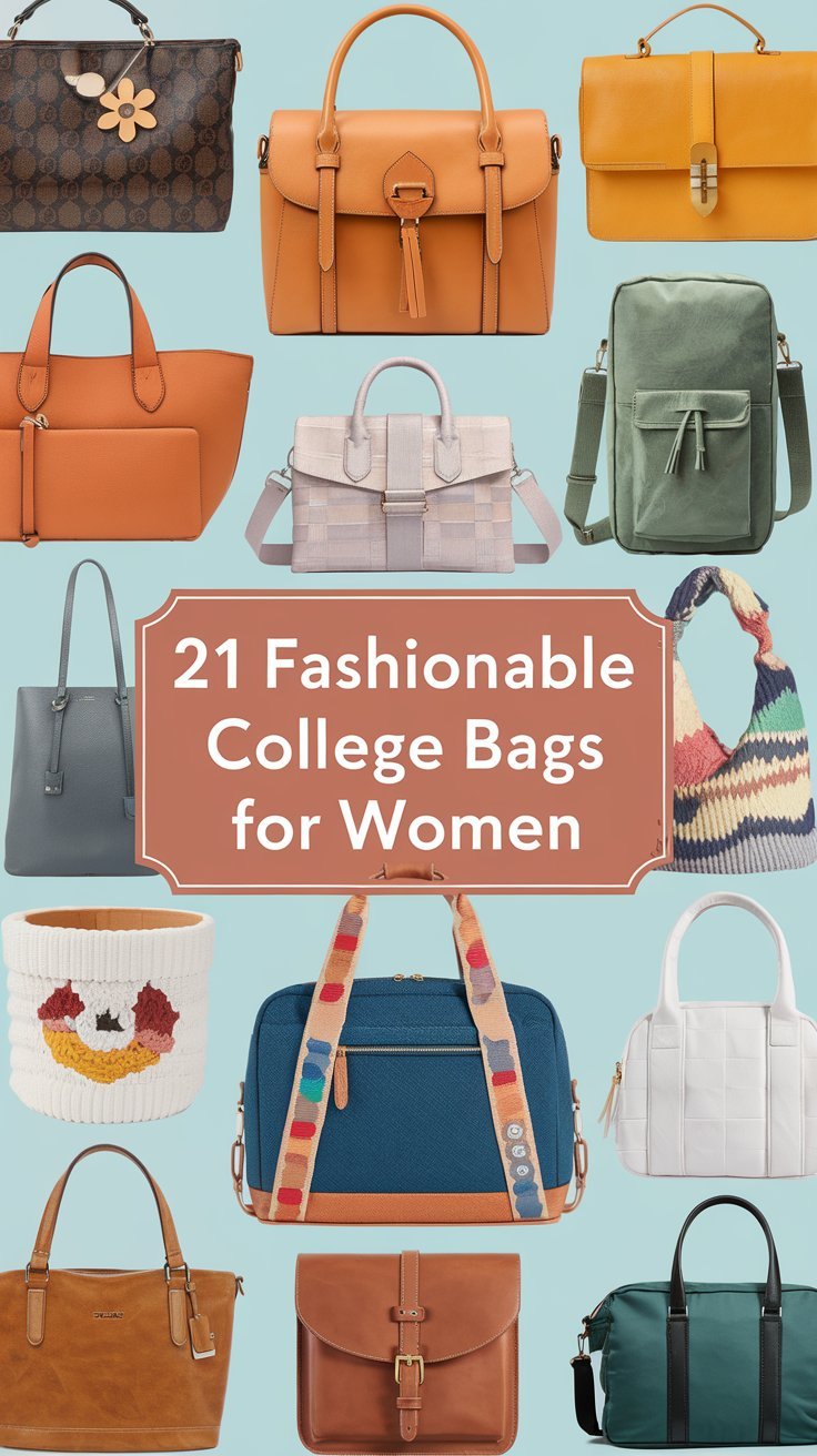 21 Fashionable College Bags for Women That Are as Practical as They Are ...