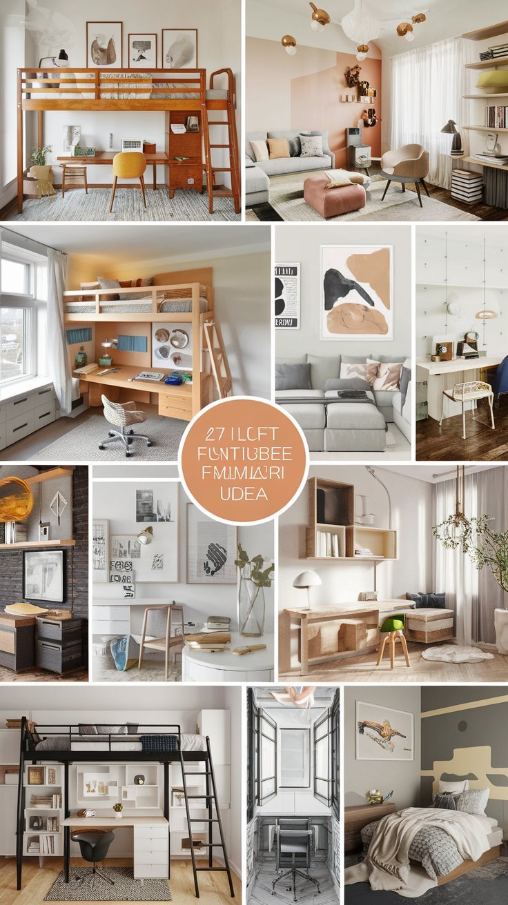 27 Creative Loft Furniture Ideas for Small Spaces - Civil Stuff