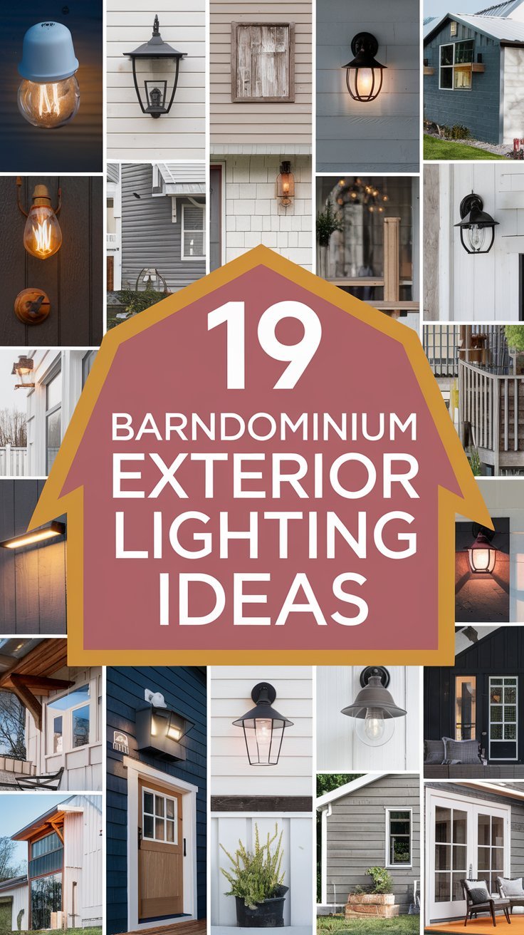 19 Barndominium Exterior Lighting Ideas That Will Illuminate Your Home ...