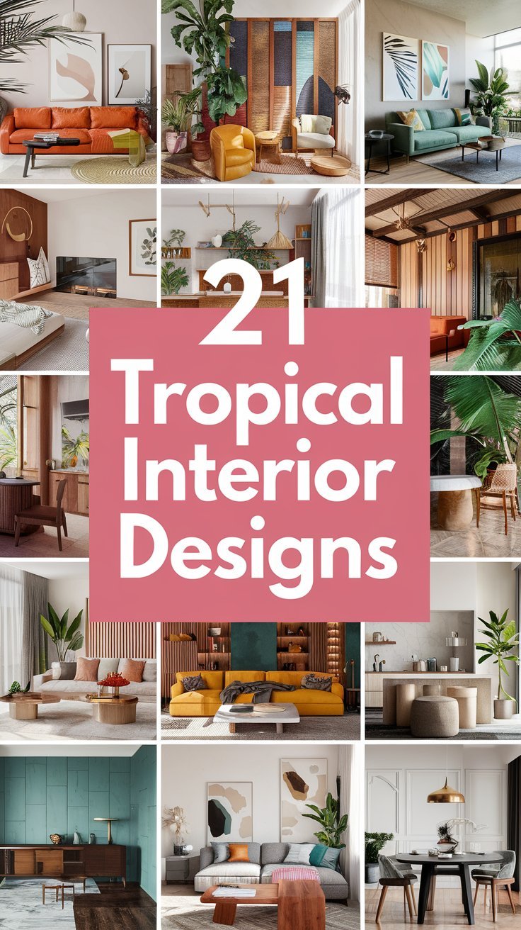 21 Tropical Interior Designs That Turn Your Home into a Paradise ...