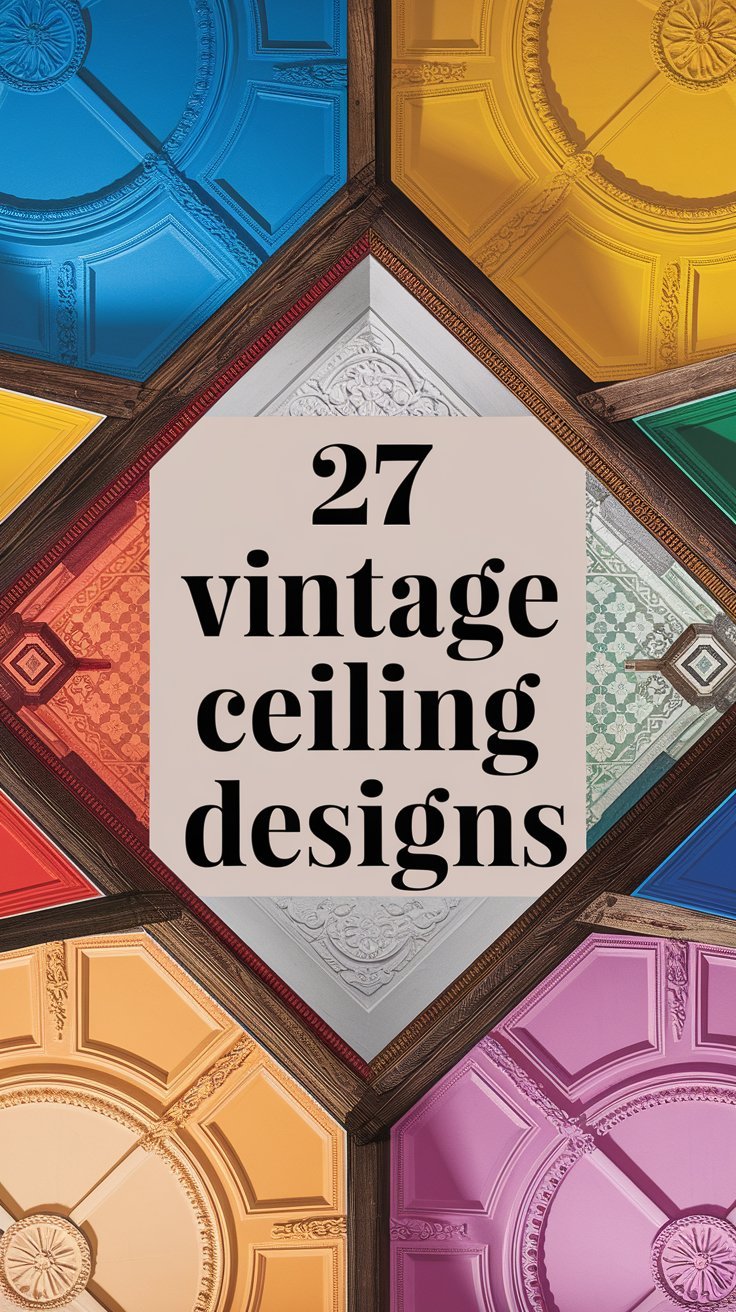 27 Vintage Ceiling Designs That Will Make Your Home Feel Like a ...
