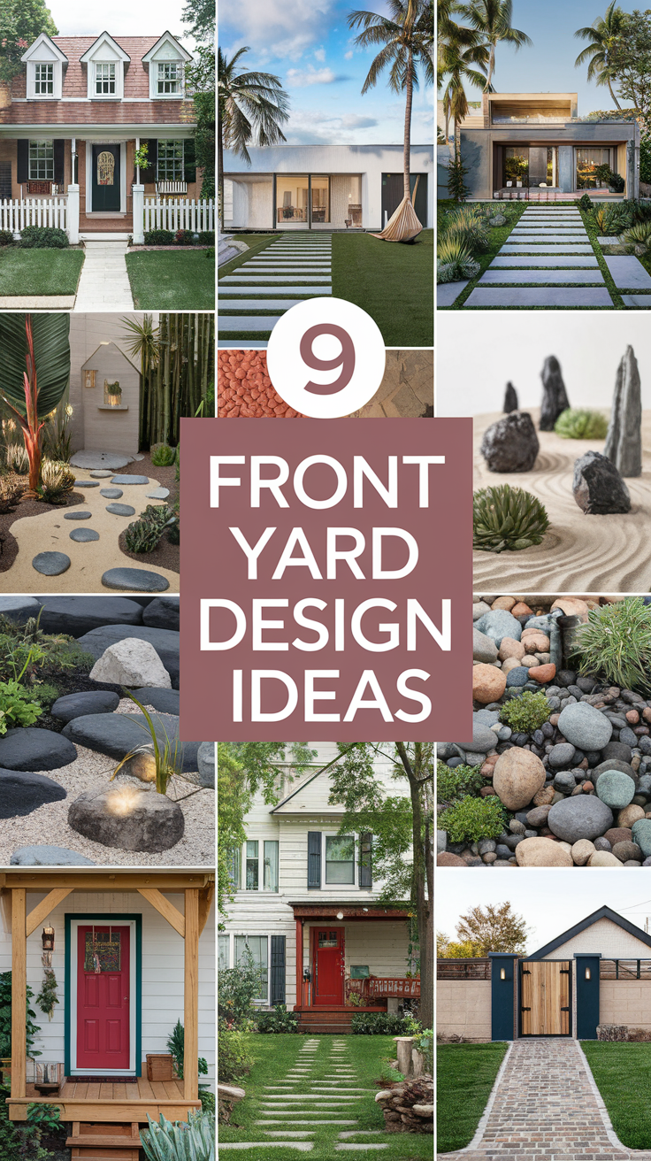 9 Front Yard Design Ideas To Boost Your Home’S Curb Appeal - Civil Stuff