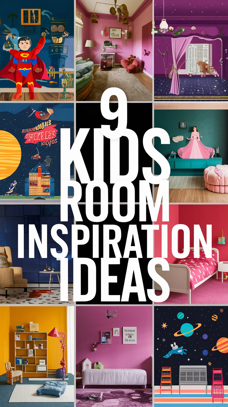 9 Kids Room Inspiration Ideas To Spark Imagination And Fun - Civil Stuff