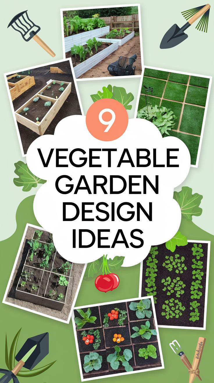 9 Vegetable Garden Design Ideas For Maximum Harvest And Beauty - Civil ...
