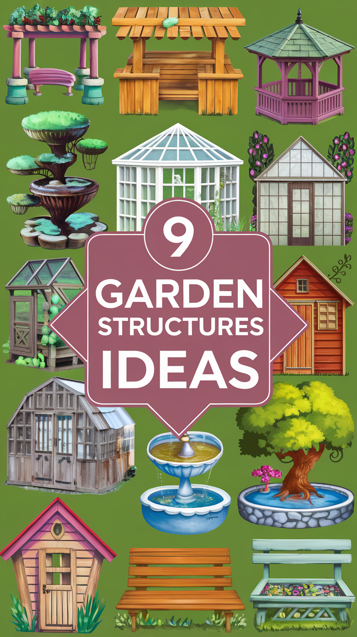 9 Garden Structures To Elevate Your Outdoor Space - Civil Stuff