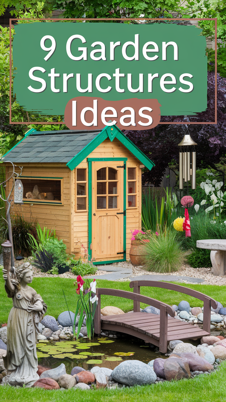 9 Garden Structures To Elevate Your Outdoor Space - Civil Stuff