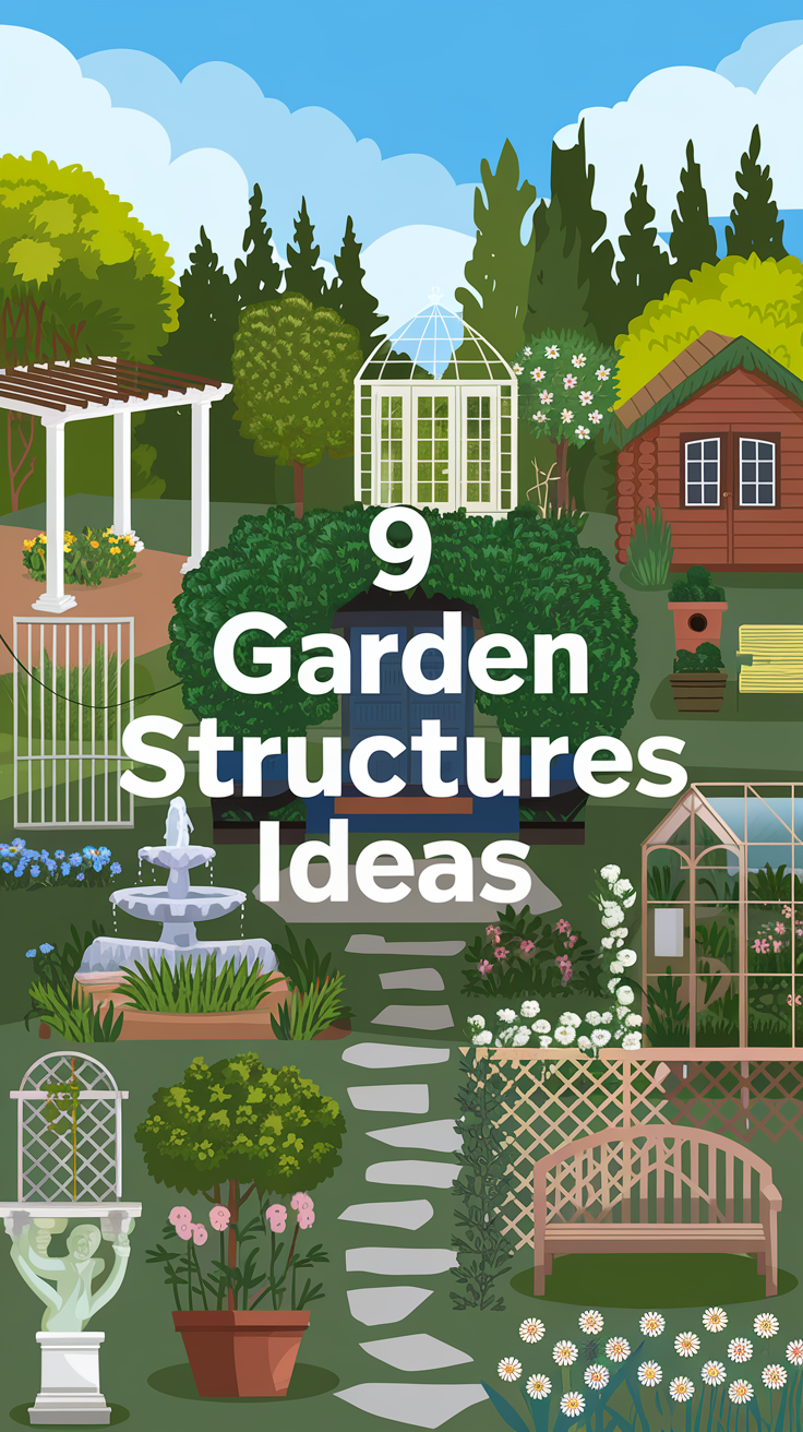 9 Garden Structures To Elevate Your Outdoor Space - Civil Stuff