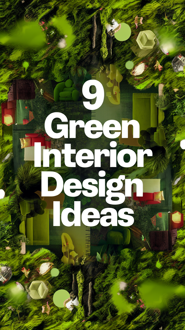 9 Green Interior Design Ideas To Transform Your Home With Nature ...