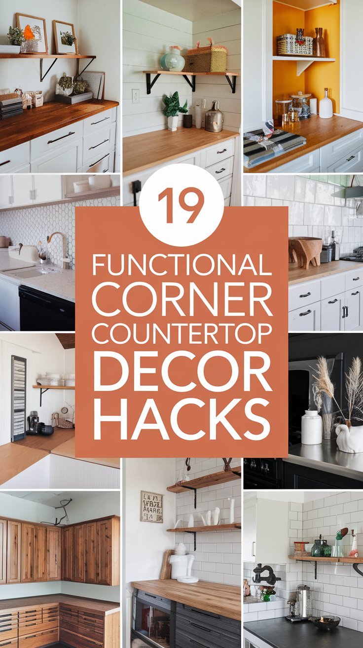 19 Functional Corner Countertop Decor Hacks You Never Knew You Needed ...
