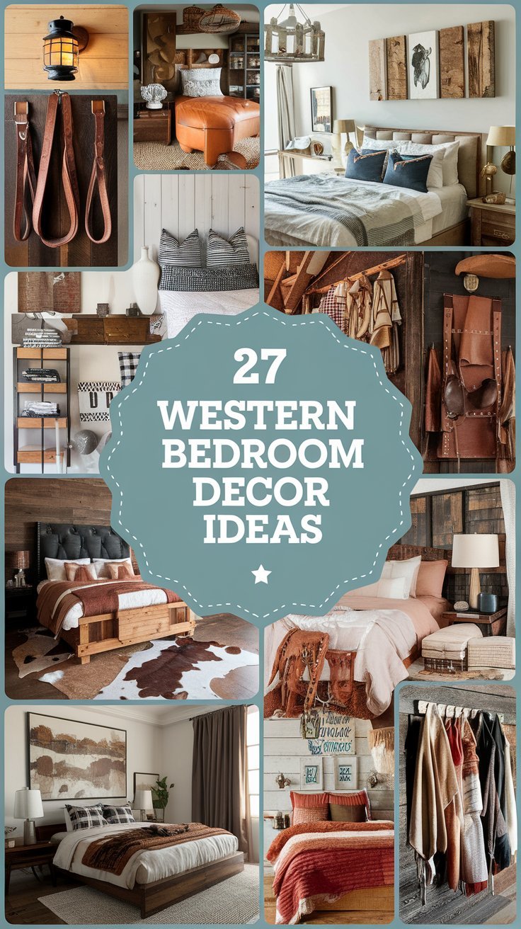 27 Western Bedroom Decor Ideas That'll Have You Dreaming of the Wild ...