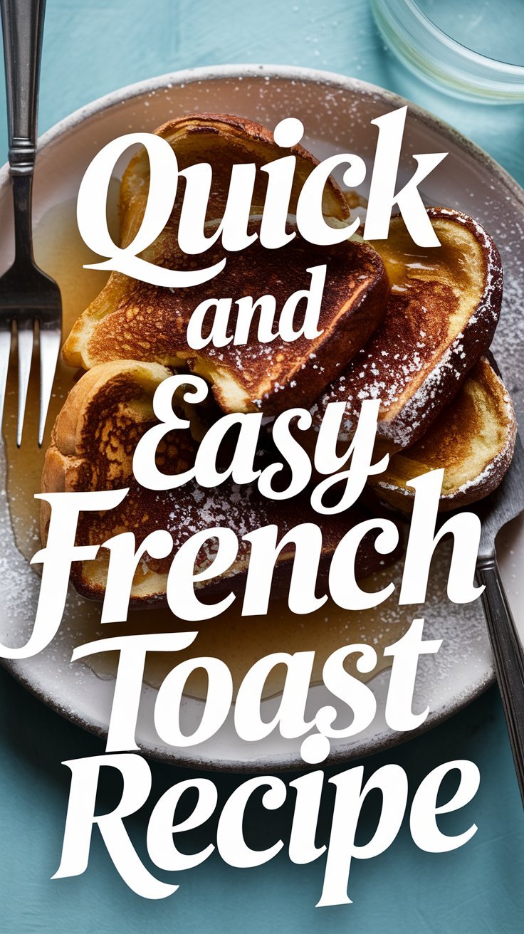 Quick and Easy French Toast Recipe - Civil Stuff