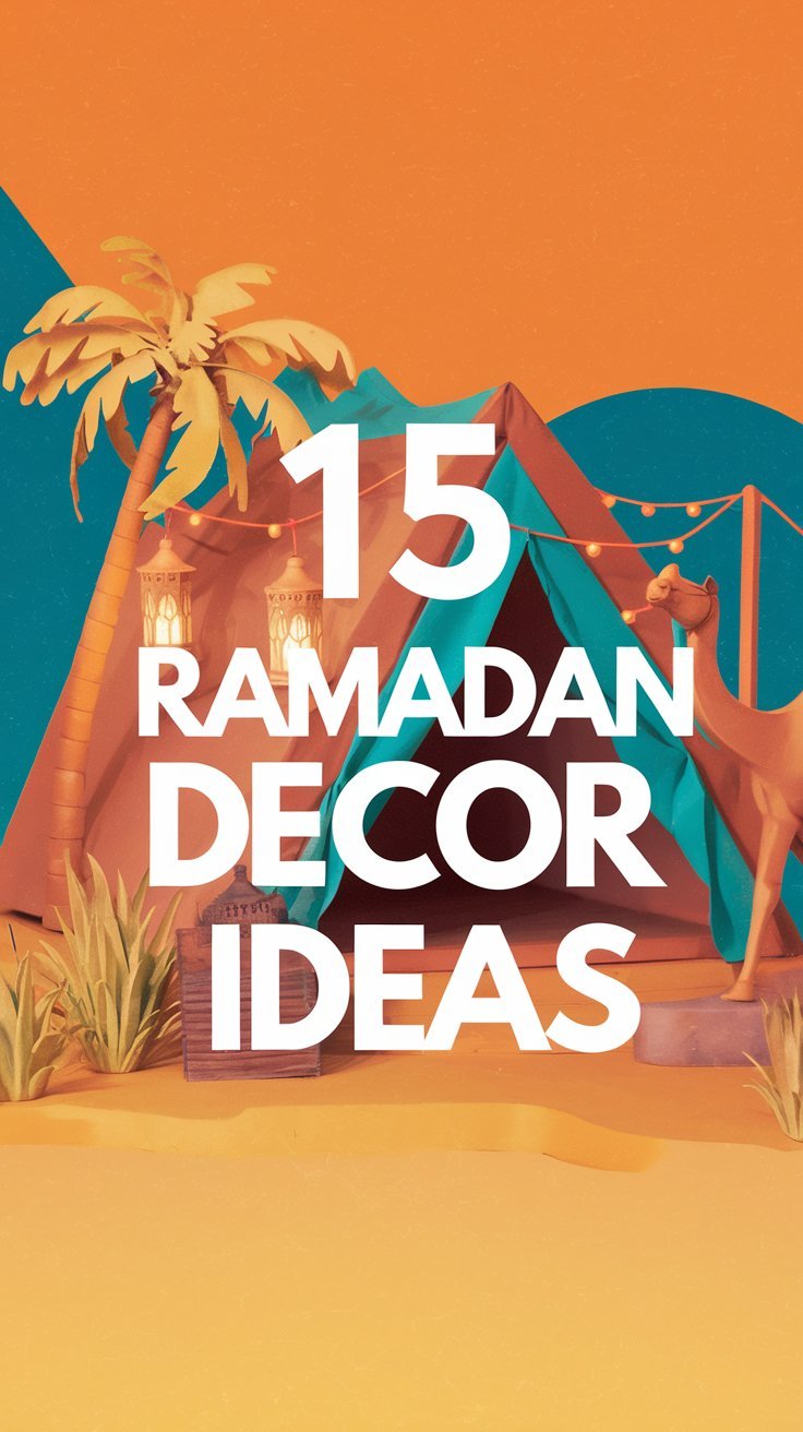15 Ramadan Decor Ideas To Create A Festive Atmosphere - Civil Stuff