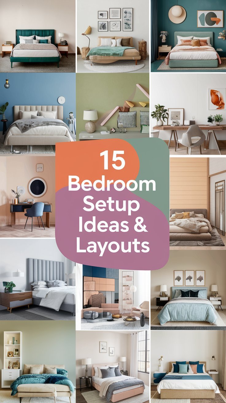 15 Bedroom Setup Ideas & Layouts For A Functional Space - Civil Stuff