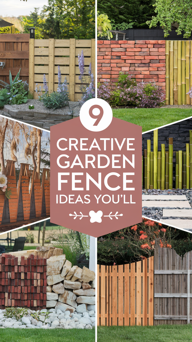 9 Creative Garden Fence Ideas You’Ll Love - Civil Stuff