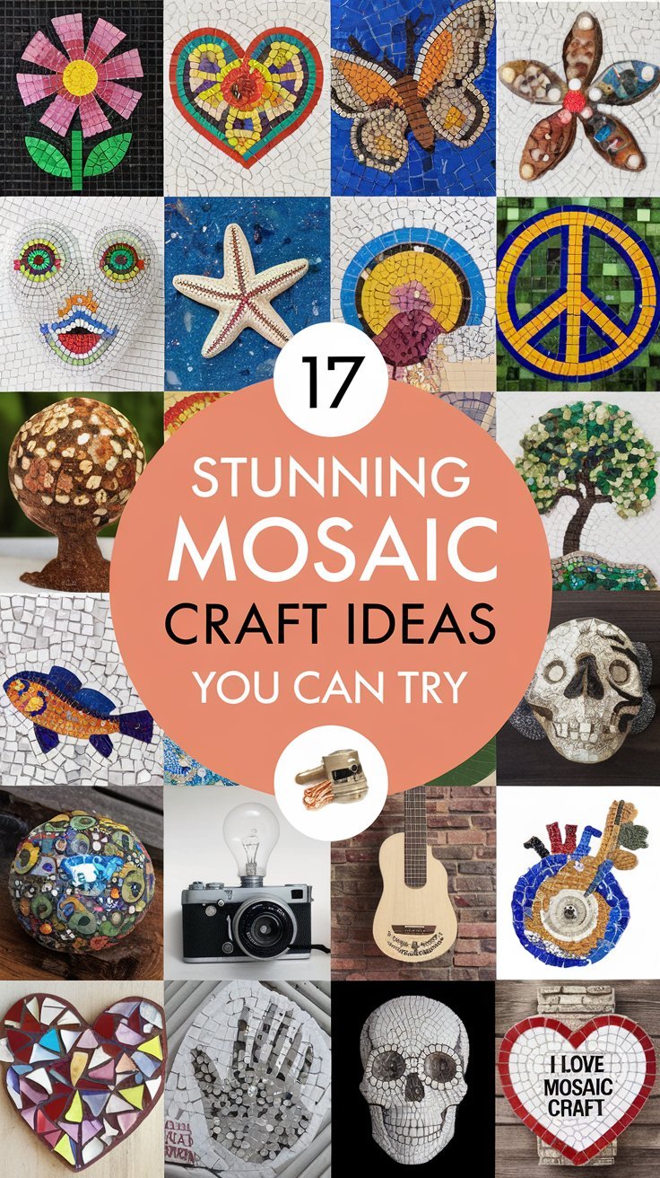 7 Stunning Mosaic Craft Ideas You Can Try - Civil Stuff